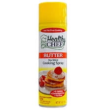 Healthy Chef Cooking Spray Butter Non-Stick 5oz - Walmart.com