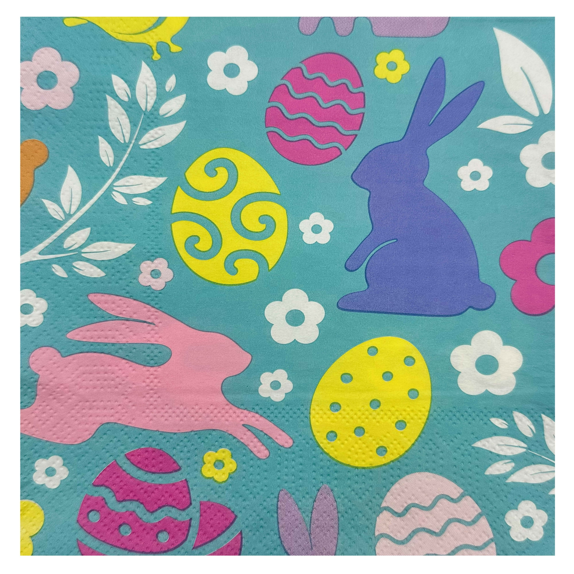 Click here for Way-To-Cel Pl Easter Bling Bunny Lunch Paper Napki... prices