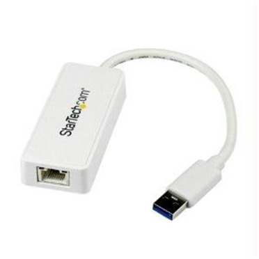 StarTech.com USB 3.0 to Dual Port Gigabit Ethernet Adapter NIC w/ USB ...