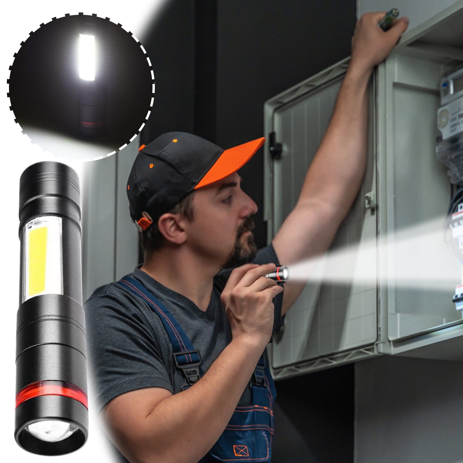 Click here for Dvkptbk Flashlight Rechargeable Led Flashlights Hi... prices