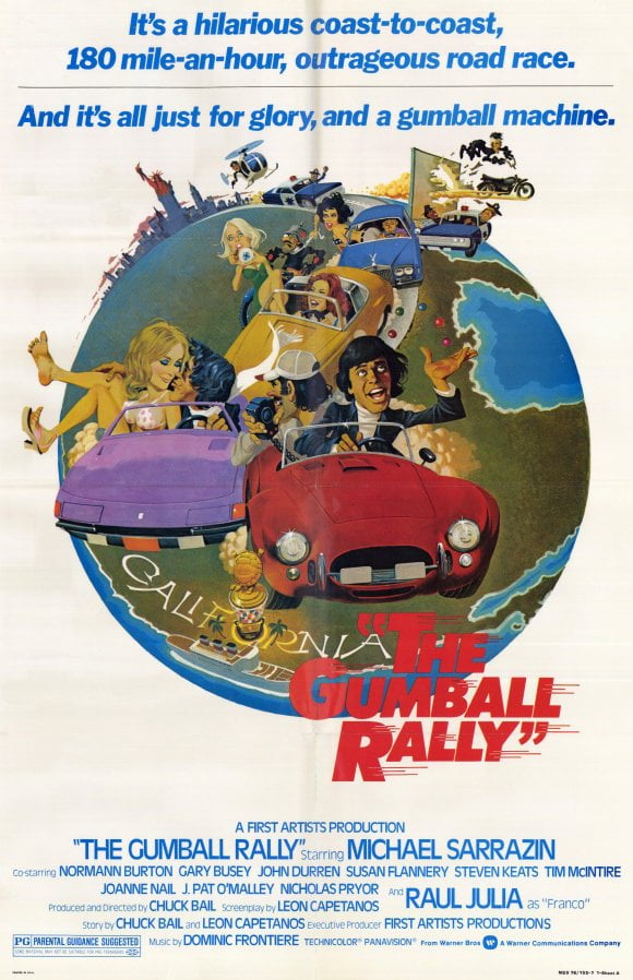 The Gumball Rally (1976) 11x17 Movie Poster - Walmart.com