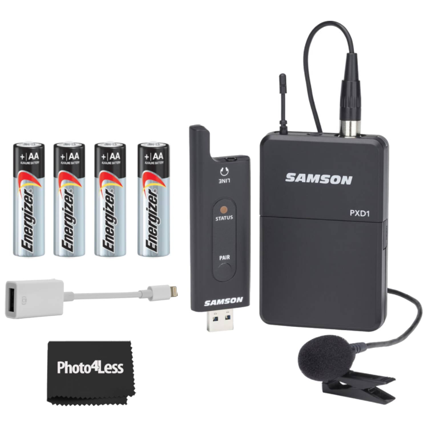 Samson Stage XPD2 USB Digital Wireless Lavalier System (SWXPD2BLM8 ...