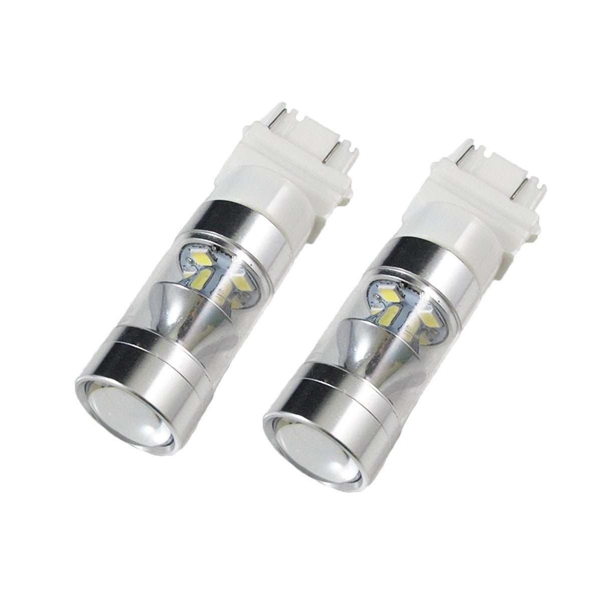 Xotic Tech 1 Pair HID White 100W 2500 Lumen CREE LED 3156 3057 3157 ...