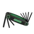 Hyper Tough 3-Pack Folding Hex Key Set with SAE, Metric, and Star ...