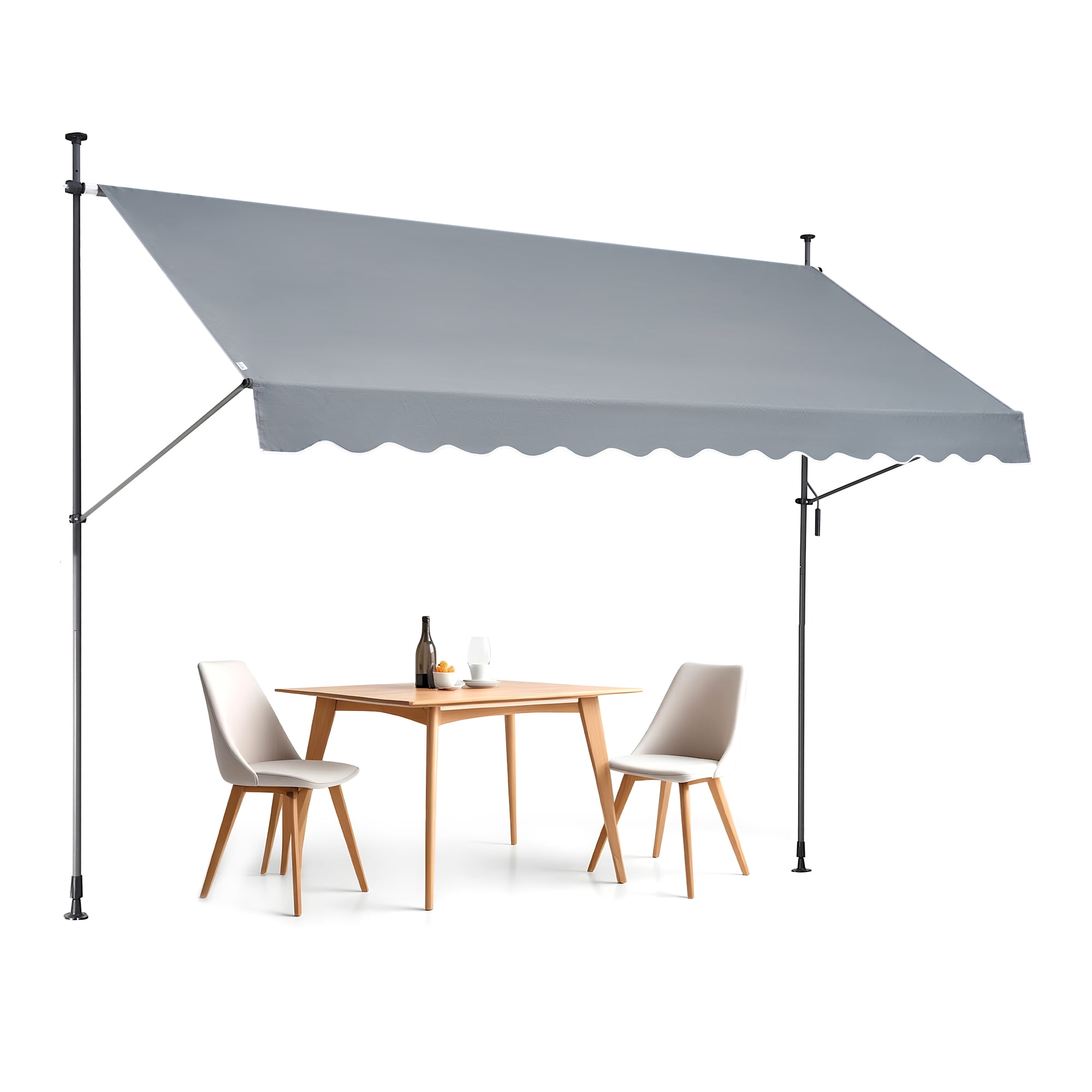 Click here for Vevor 138x47 Patio Awning Retractable Awning Sunsh... prices