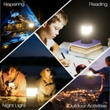 Sunoyar Camping Lantern Rechargeable 1500LM IP44 Waterproof with 5 ...