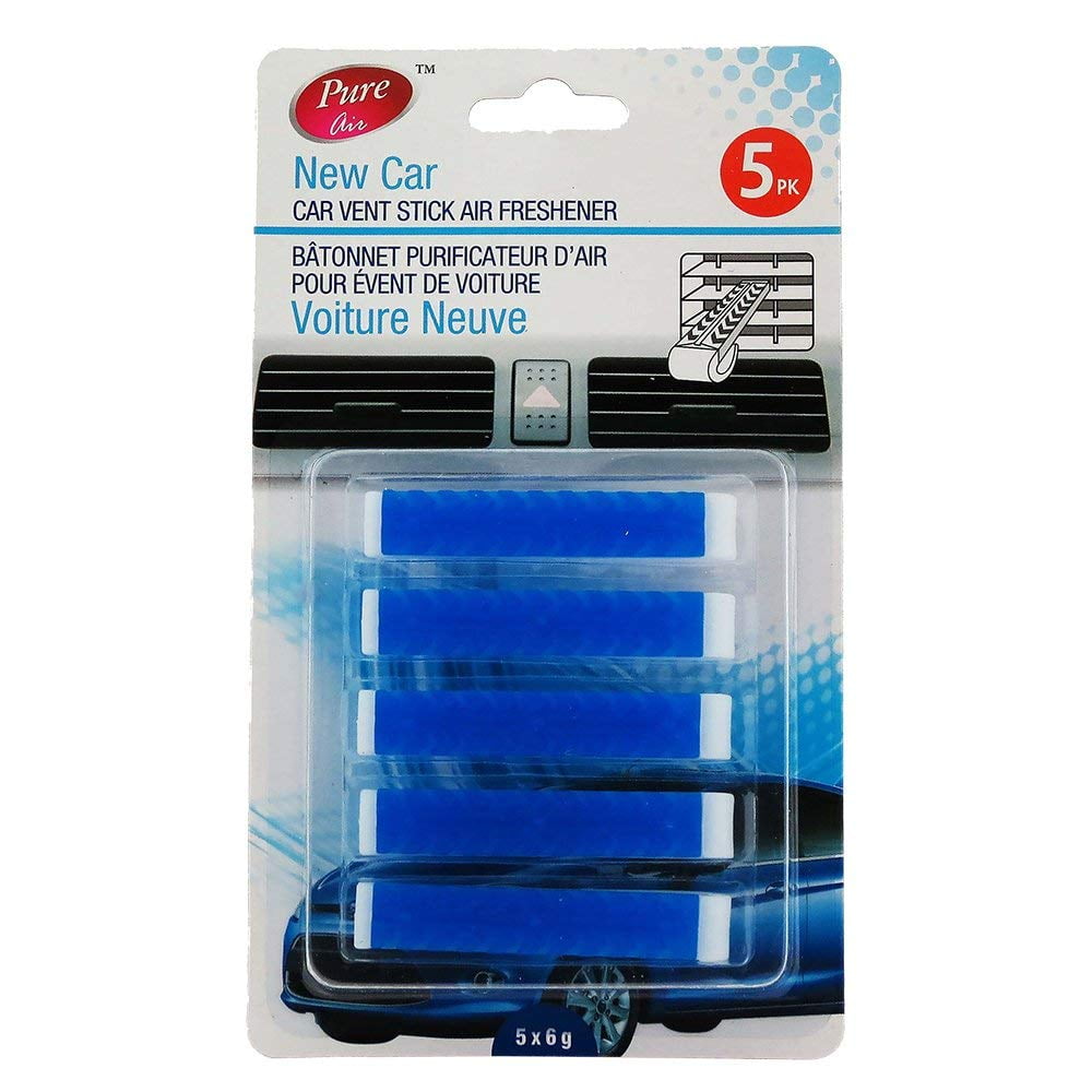 PURE Air Car Vent Stick Freshener New Car 6 gr (Pack of 3) | Walmart Canada