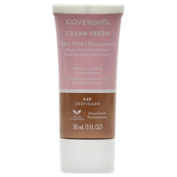 CoverGirl Base Base de maquillaje Clean Fresh Skin Milk - 630 Deep Dark ...
