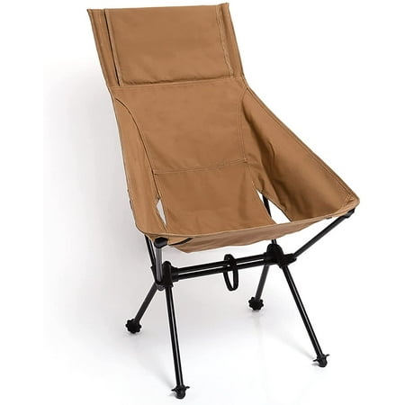 Extra Large Camping Chair Light Folding Chair Adjustable High-Back ...