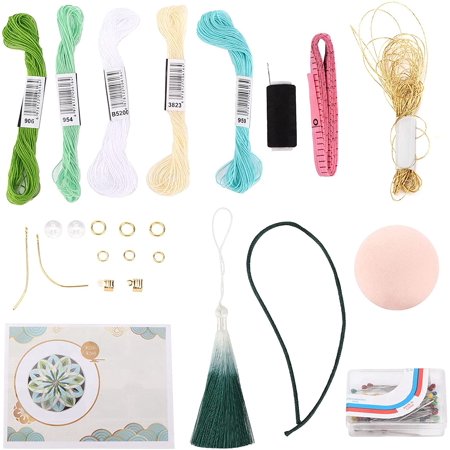 Qianli Temari Kit, Temari Balls Kit Decorative Temari DIY Embroidery ...