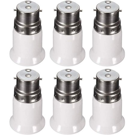 B22 to E27 Adapter Socket for LED Light Bulb, 220V, Conversion Adapters ...