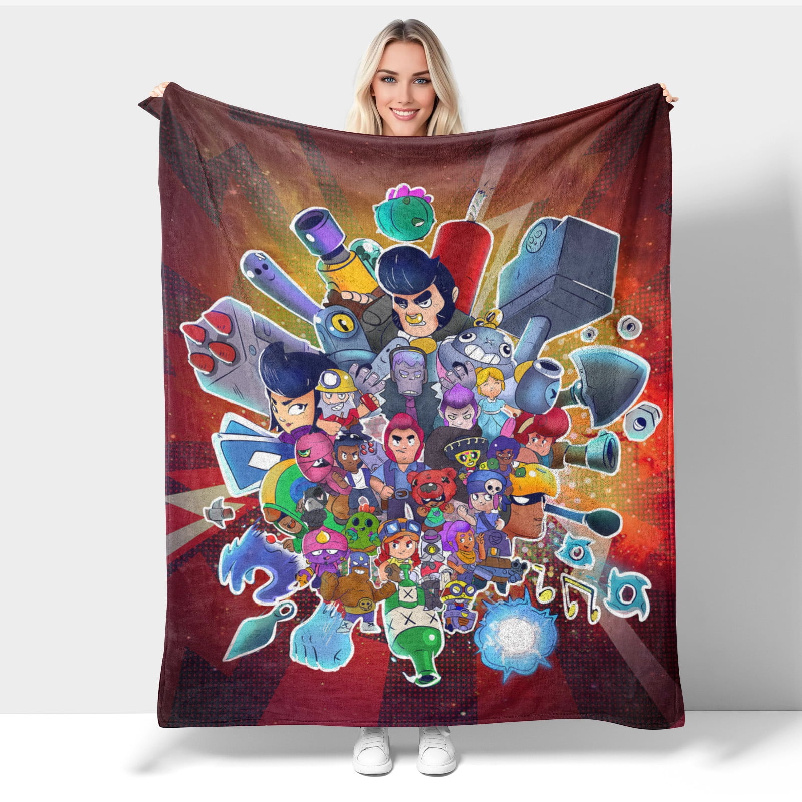 Click here for Mryumi Brawl Stars Blanket 80in*60in Throw Blanket... prices