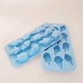 2Pcs Cartoon Ice Cream Silicone Ice Mold - Fun and Safe Reusable Tray ...