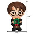 Airblown Inflatables Outdoor Xmas Harry Potter with Wreath WB Blowup ...