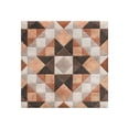 The Tile Life Merida Flor 6" x 6" Patterned Sunset Glossy Porcelain ...