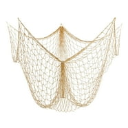 Nautical Fishing Net | Authentic Decorative Fish Net 5' x 10' | 1 Pack ...
