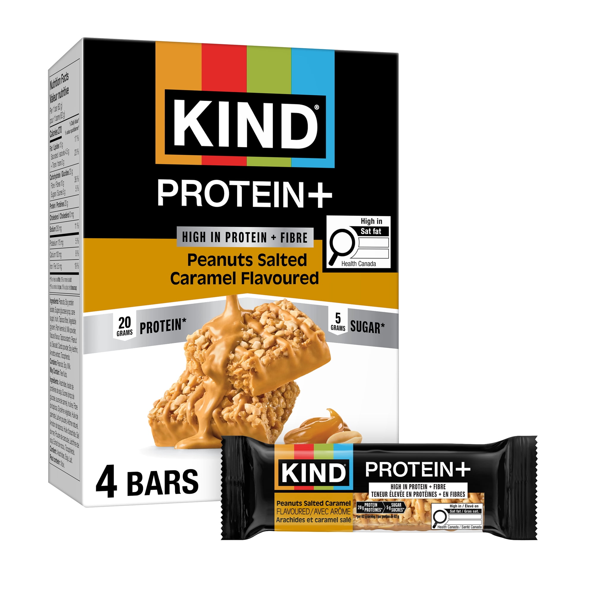 Click here for Kind Bar Kind Protein+ Peanuts Salted Carmel Flavo... prices