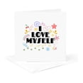 3drose, Motivational Quote of I Love Myself with Cute Patterns, 6 ...
