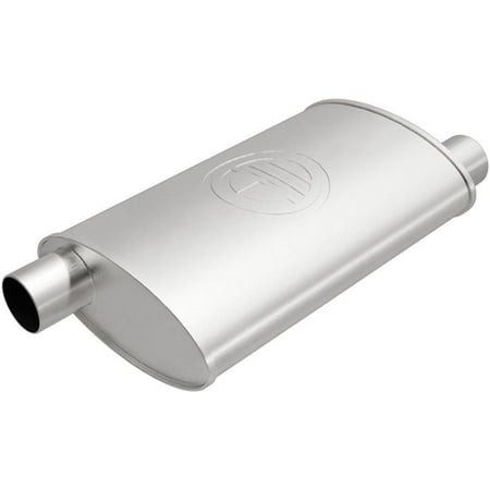 1001746 4.5 x 9.75 in. Round Exhaust Muffler - Offset & Offset ...
