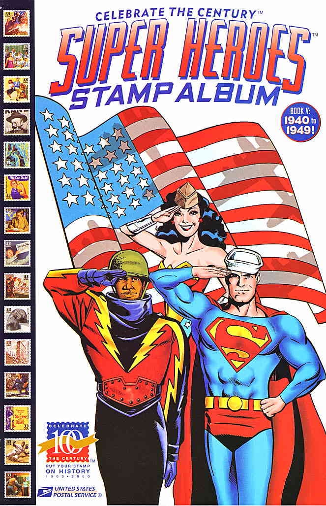 Super Heroes Stamp Album #5 VF ; DC Comic Book - Walmart.com