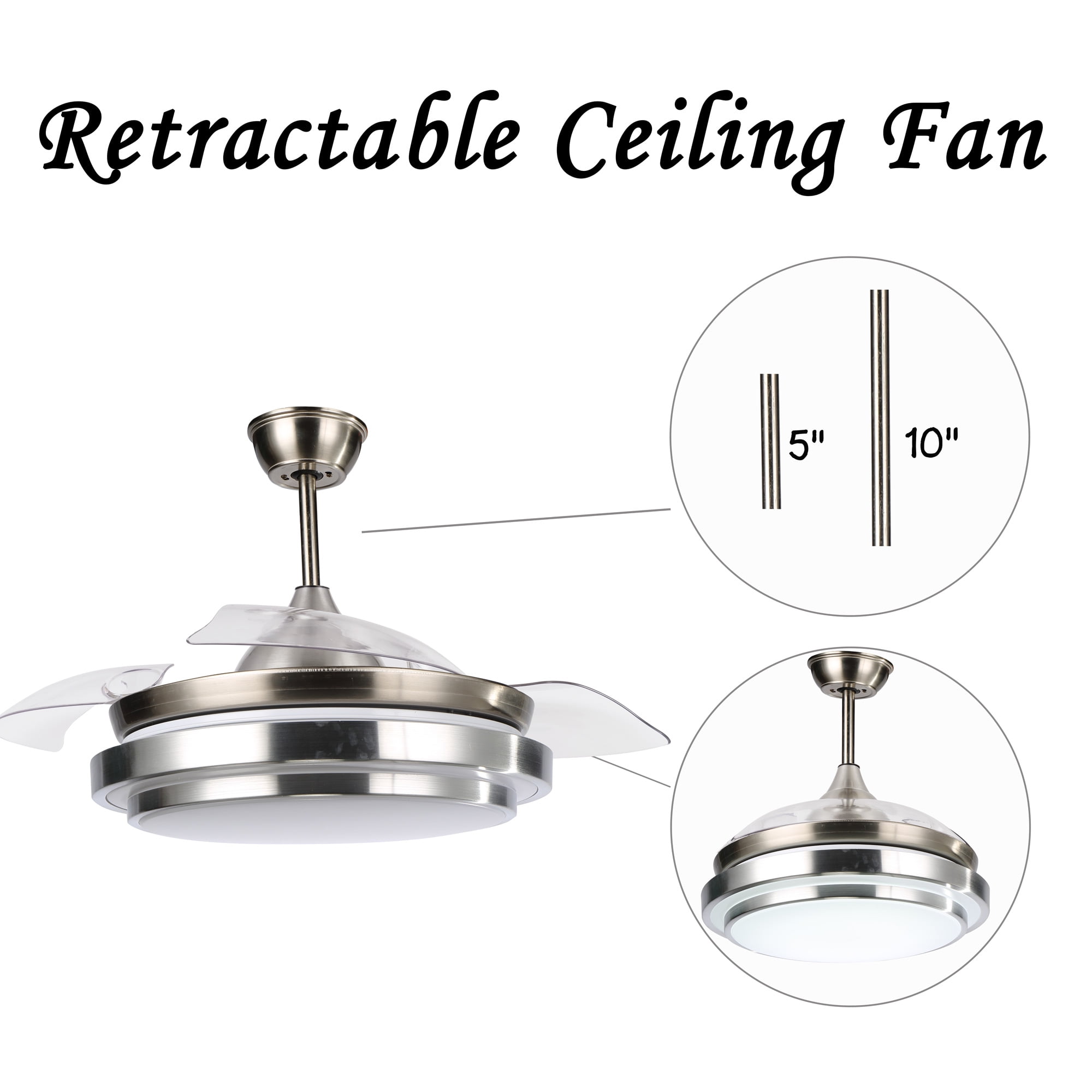 Auto Folding Ceiling Fan | Shelly Lighting