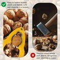 2 Packs Nut Cracker Tool Walnut Cracker Handy Nut Crackers for All Nuts ...