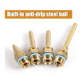 Fine Tip Nozzle,Copper Nozzles for Hot Glue Tools Sturdy Nozzle Tips ...