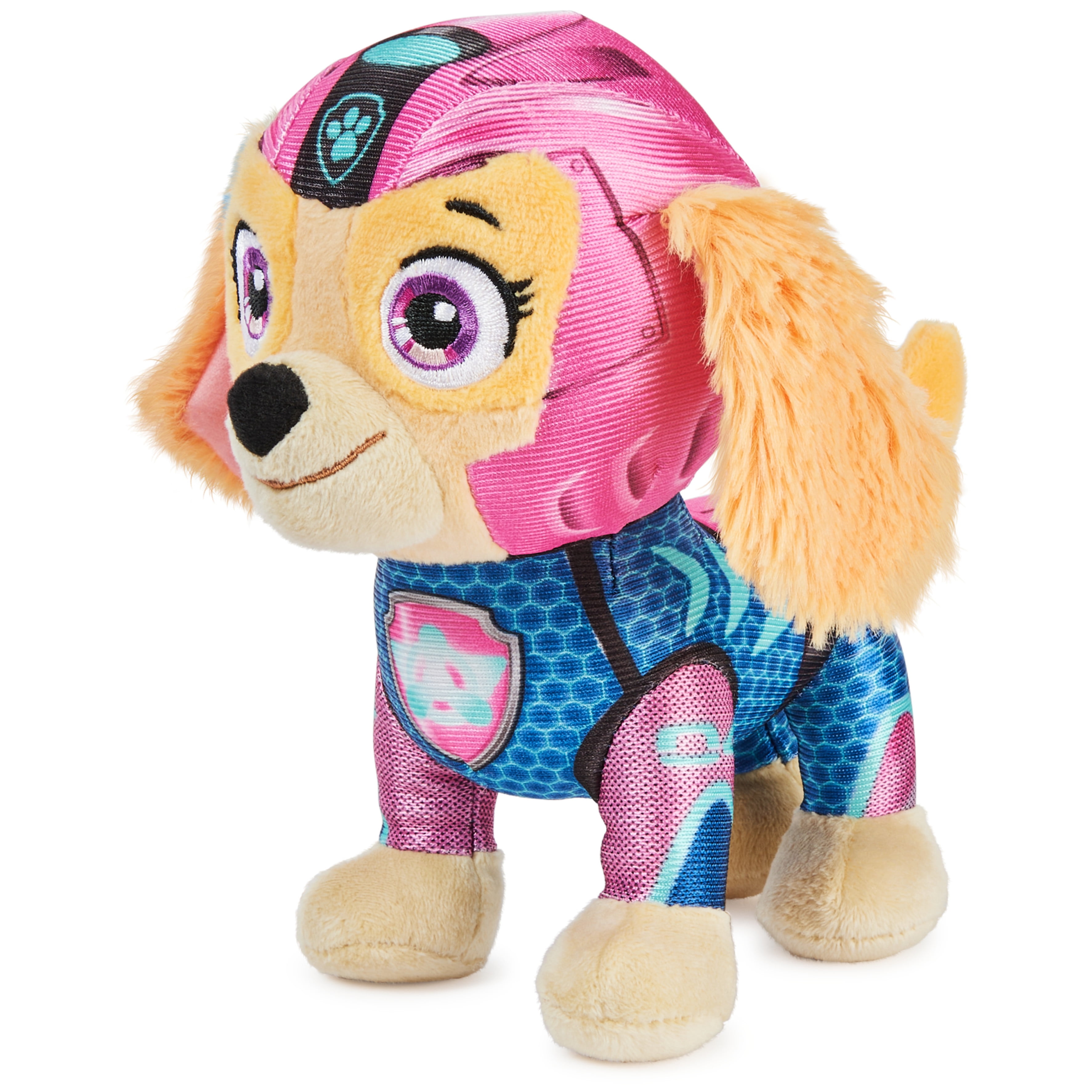 PAW Patrol, Aqua Pups, Skye, 8-inch Plush Toy for Kids Aged 3 and up ...