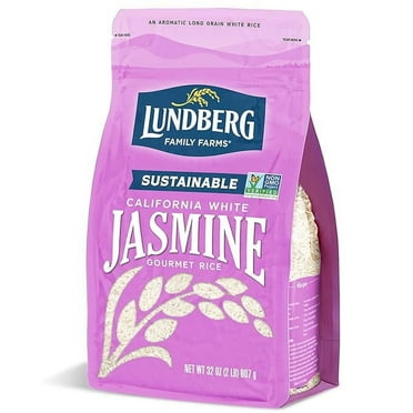 Lundberg Basmati Rice, Long Grain White Rice - Non-Sticky, Fluffy ...