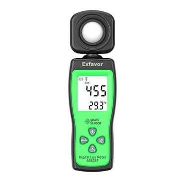 AUTOOL TE301 Digital Illuminometer, Professional Lux Meter, Light ...