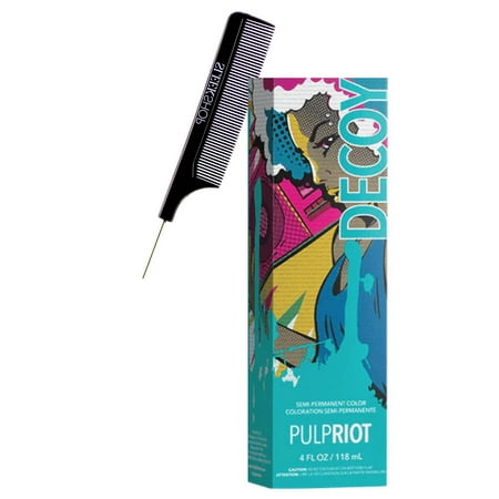 Decoy - Light Teal - 4oz , PulpRiot Pulp Riot SEMI-PERMANENT Direct Dye ...