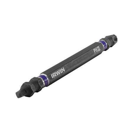 Irwin 2794287 Phillips & Square PH2 & SQ2 x 4 in. Impact Double-Ended ...