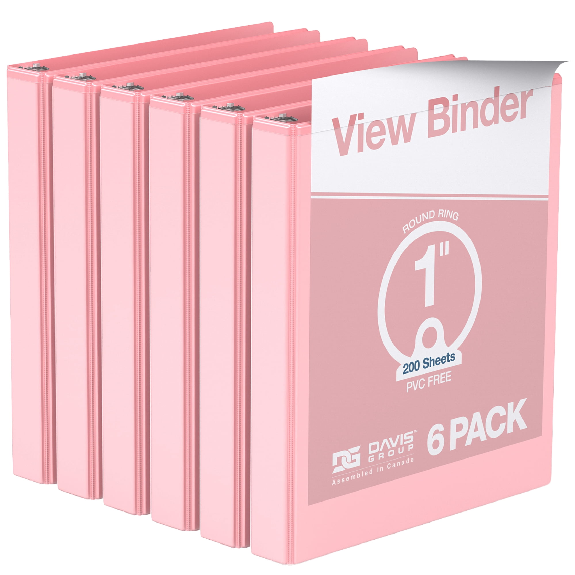 Click here for Davis Group Economy 3-Ring View Binders  1 Round R... prices
