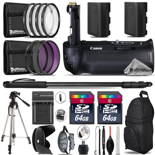 Canon BG-E20 Battery Grip for 5D Mark IV + 2x LP-E6 Battries + 128GB ...