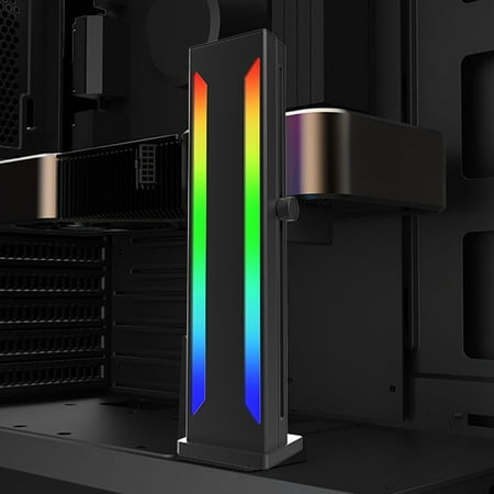 GPU Support Bracket, ARGB Aluminium Alloy Base Support Sliding ...