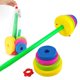 Liberty Imports Adjustable Barbell Toy Set for Children Pretend Play ...