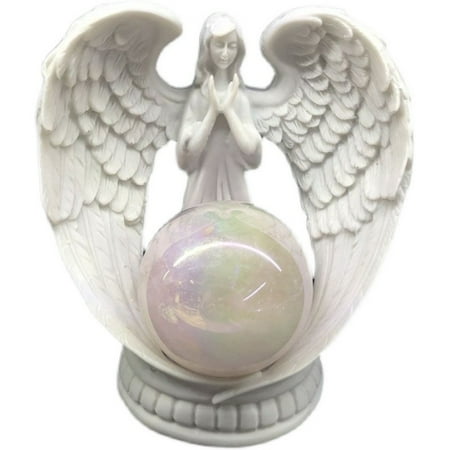 Fishstar White angel wings Prayer sandstone statues Angel statues ...