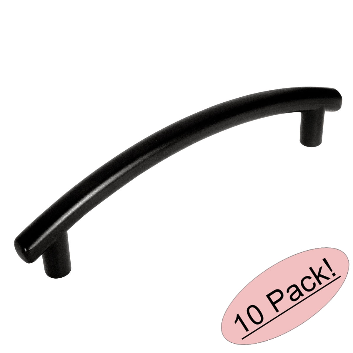 10 Pack - Cosmas 2992-96FB Contemporary Arch Flat Black Bar Cabinet ...