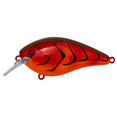 Strike King KVD Square Bill Crankbait 1.0 Fire Craw Silent Action Lure ...