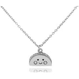 Quan Jewelry Taco Pendant Necklace Every Now And Then I Fall Apart ...