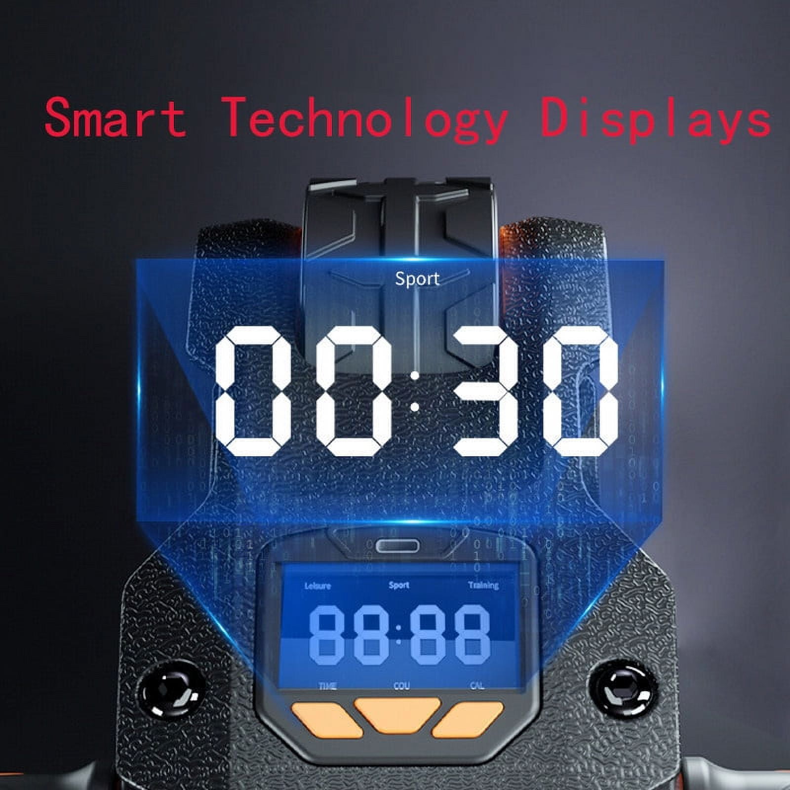 Ab Roller Wheel,Abdominal Roller Machine with Smart LCD Display ...