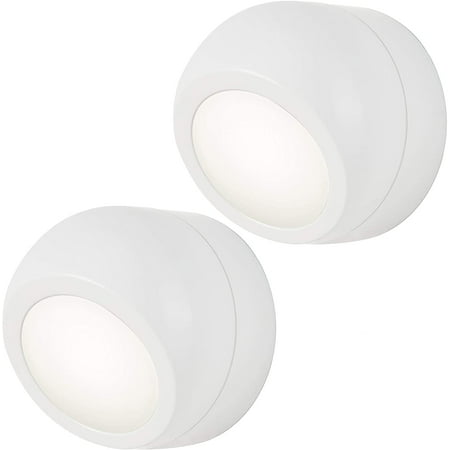 SAYDY Rotating LED Night Light, Plug-in, 360° Directional, Dusk-to-Dawn ...