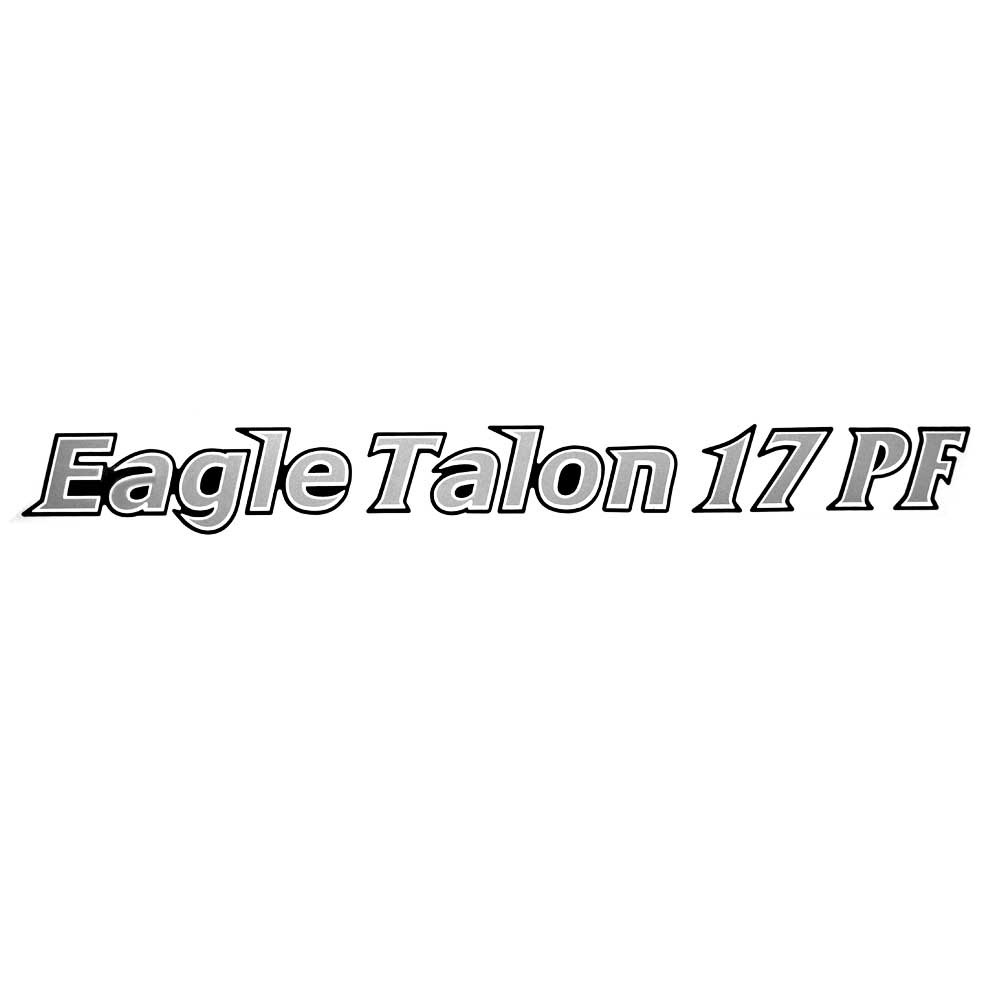G3 Boat Decal 73405055 | Eagle Talon 17 PF Silver Black White - Walmart.com