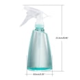 2Pcs 500ml Bottles Refillable Atomizer Plant Sprayer Bottle for ...