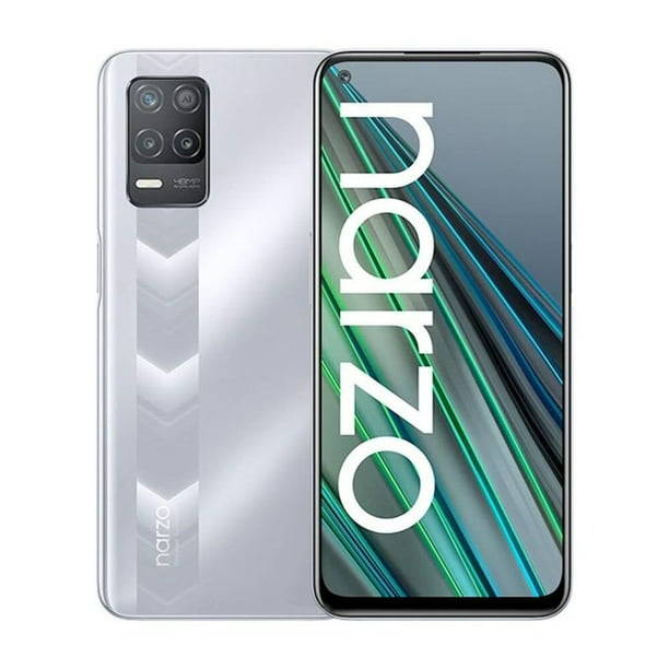 Smartphone Realme Narzo 30 5G 128GB 4GB RAM Plata Desbloqueado ...