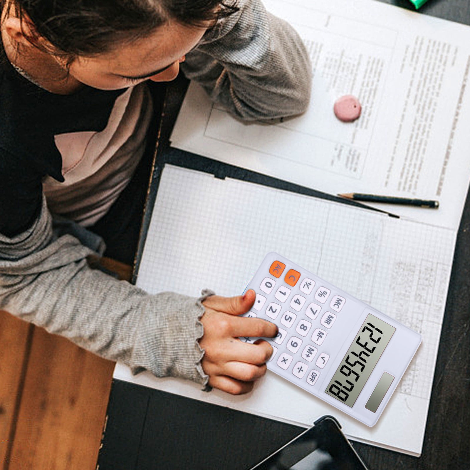 School Supplies Deals！Standard Calculator 8 Digit,Mini Student ...