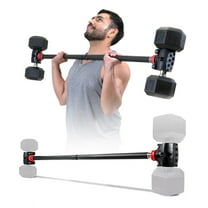 BalanceFrom Fitness 100 lbs Barbell Vinyl Standard Weight Set with ...