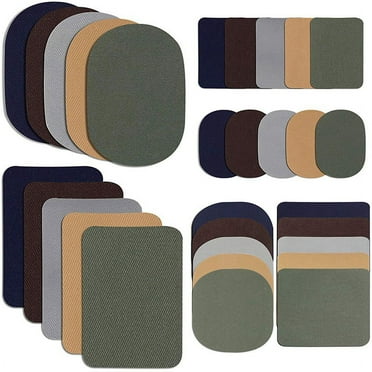 Repair Patches, Rectangular Cloth Patches 8Pcs Various Colors Polyester ...