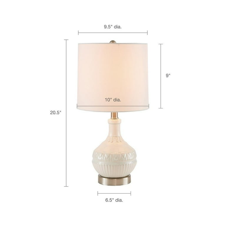 Gracie Mills Melina Boho Ceramic Table Lamp GRACE 11522
