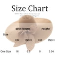 Big Straw Sun Hats for Women Floppy Foldable Roll up Beach Cap Sun Hat ...